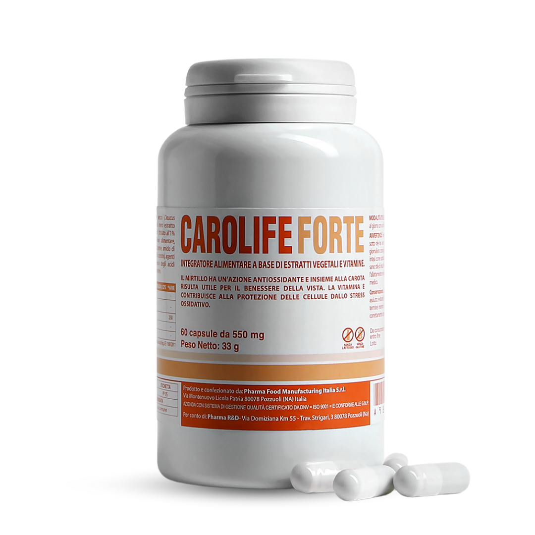 Carolife Forte – Pharma Food Manufacturing Italia SRL